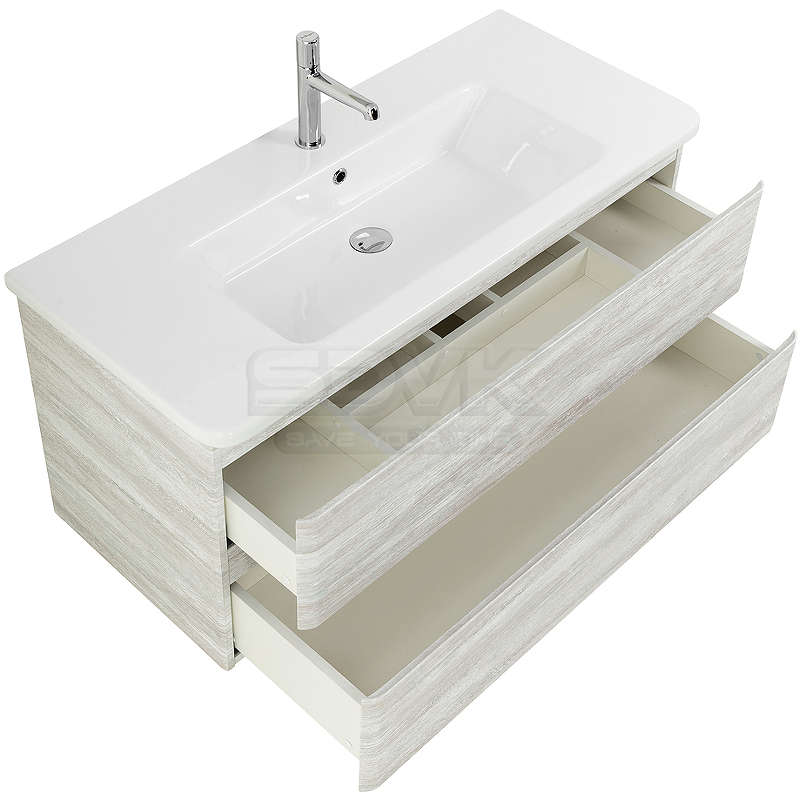 Мебель для ванной комнаты BelBagno Albano-Cer 105 см подвесная, 2 ящика ...