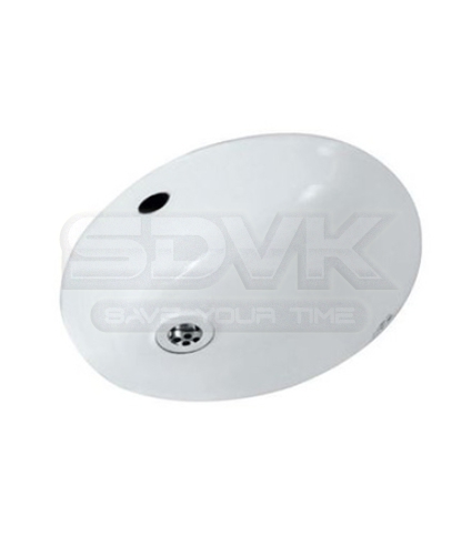 Раковина встраиваемая снизу Jaquar Continental CNS-WHT-705 59 см белый ...